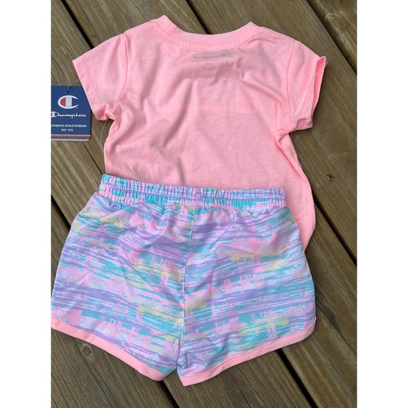 Champion | Matching Sets | New Champion Short Sleeve Brushstroke Tee ...